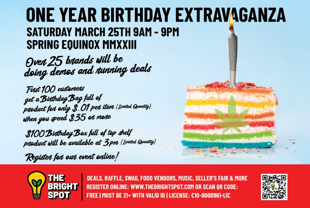 The Bright Spot | One Year Birthday Extravaganza – Spring Equinox MMXXIII